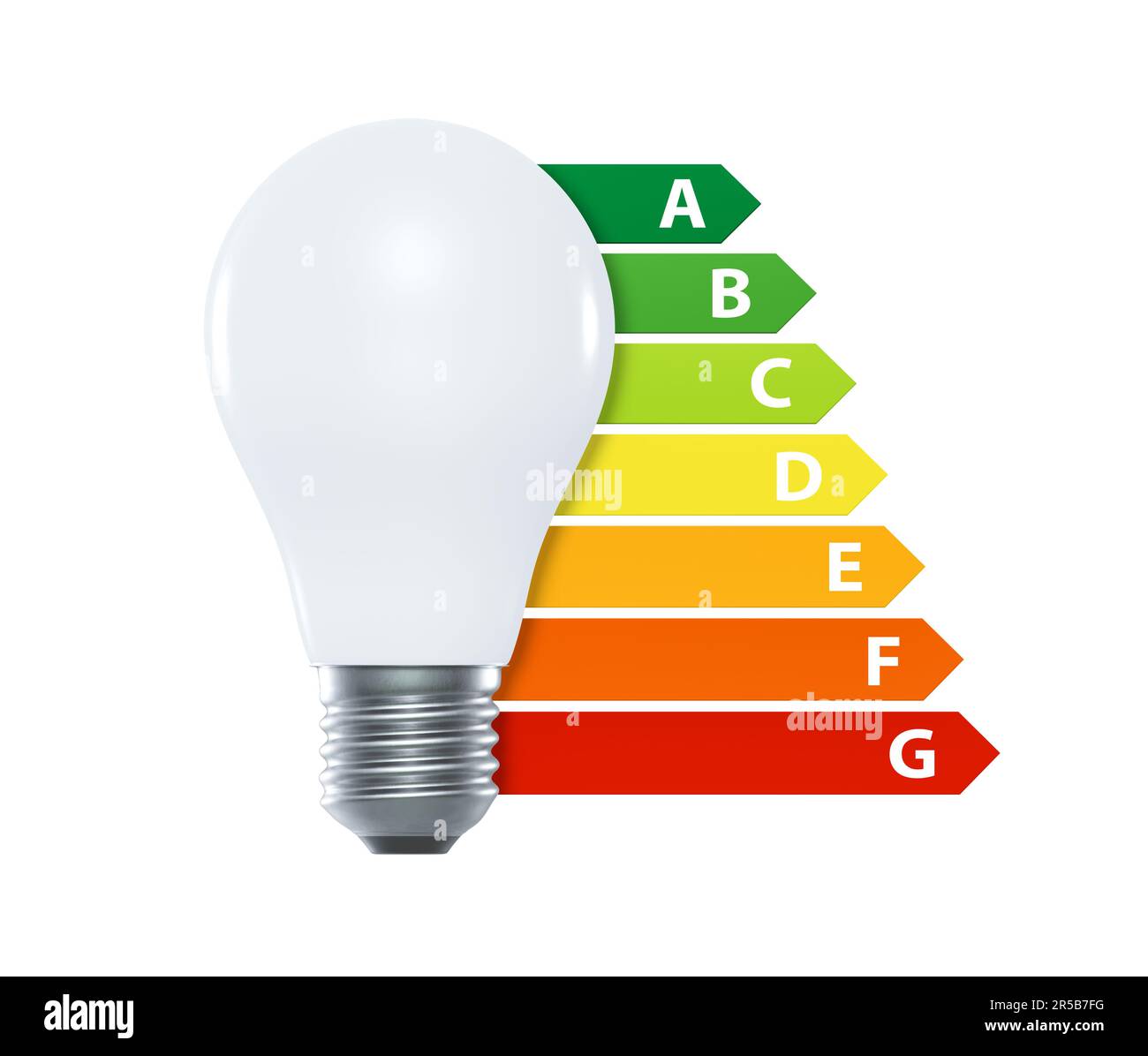 Energy saving light bulb diagram hi-res stock photography and images ...