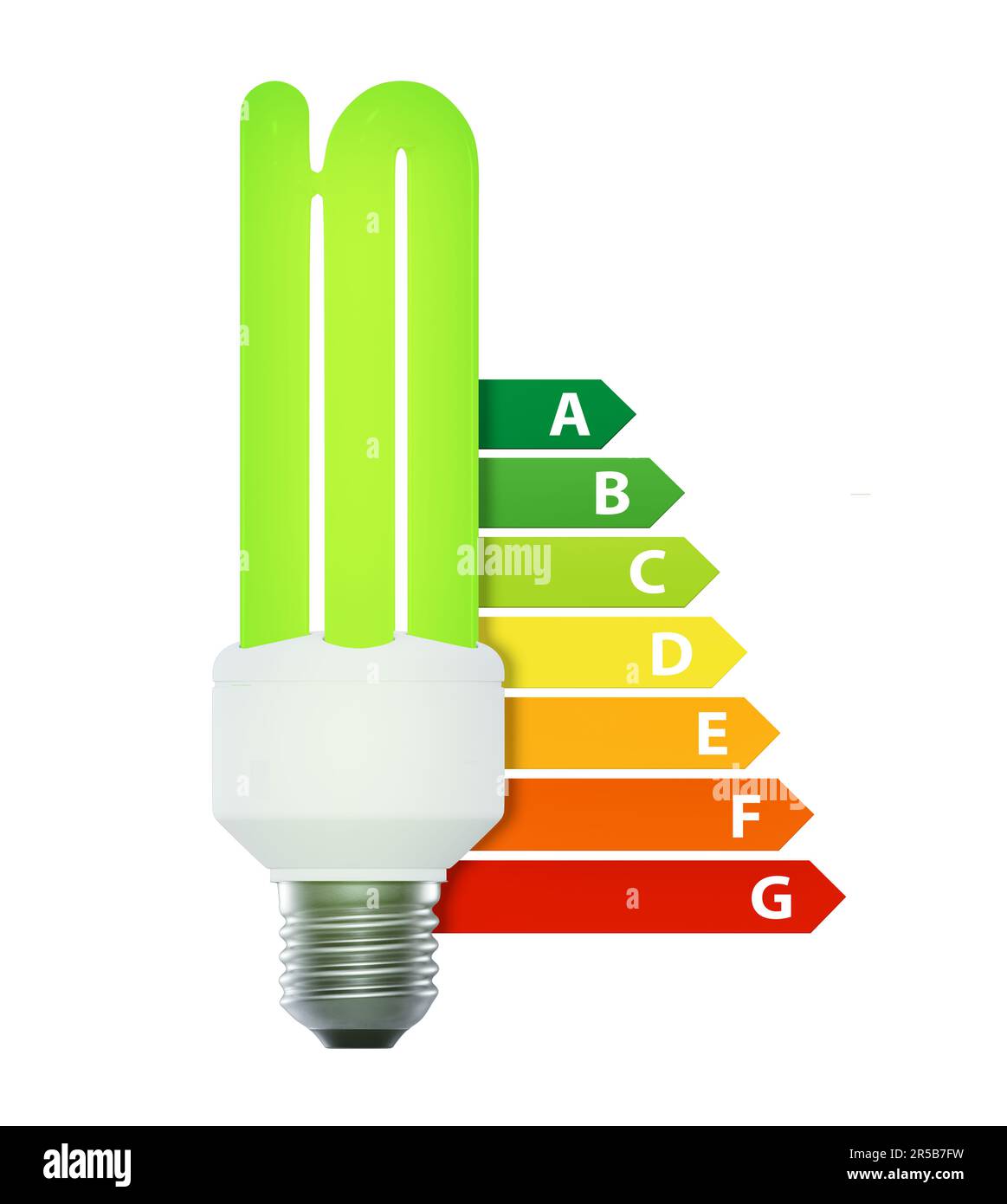 Energy saving light bulb diagram hi-res stock photography and images ...