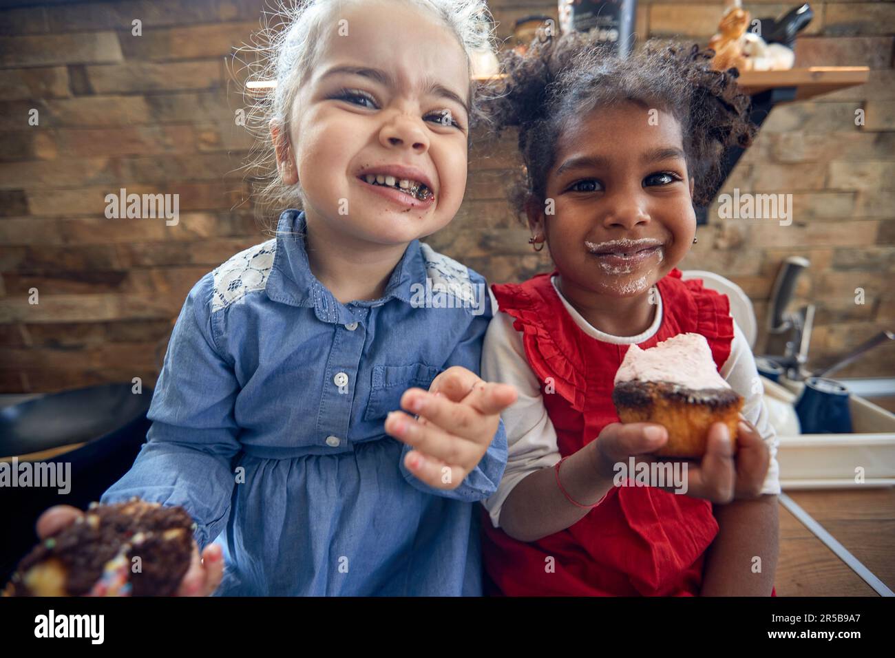 The heartwarming connection of friendship as two young girls share ...