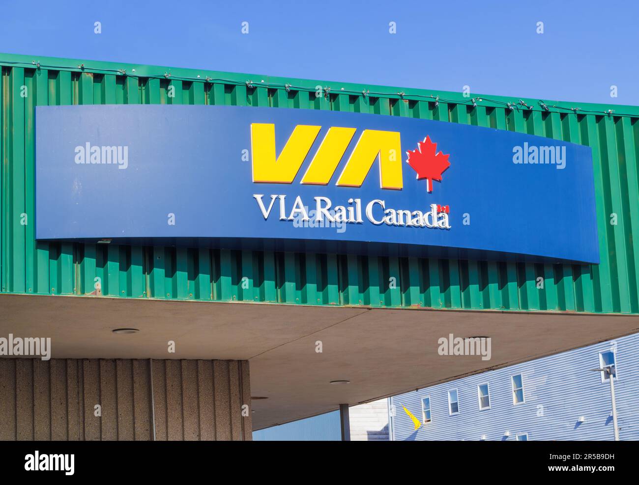 Via rail canadian train hi-res stock photography and images - Alamy