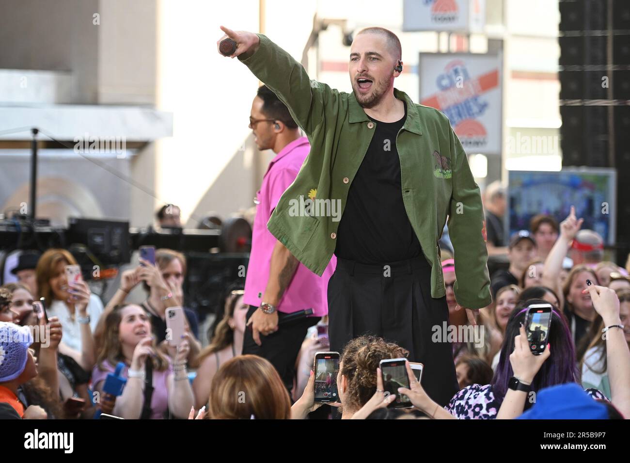 Carlos PenaVega of Big Time Rush performs on NBC’s ‘Today’ show at ...