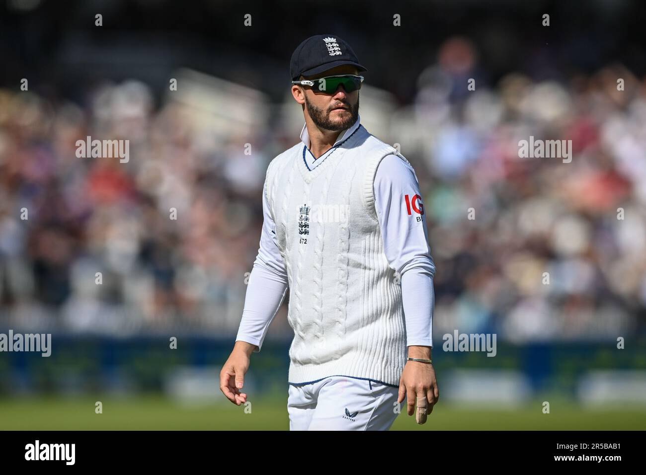 Ben Duckett of England during the LV= Insurance Test match Day 2 ...