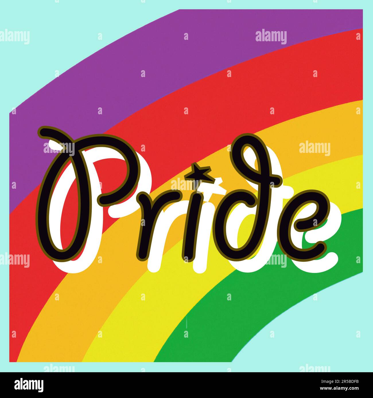 Pride month graphic hi-res stock photography and images - Alamy
