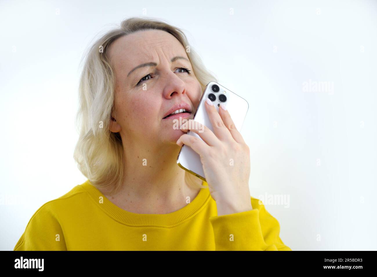 Scary phone call hi-res stock photography and images - Alamy
