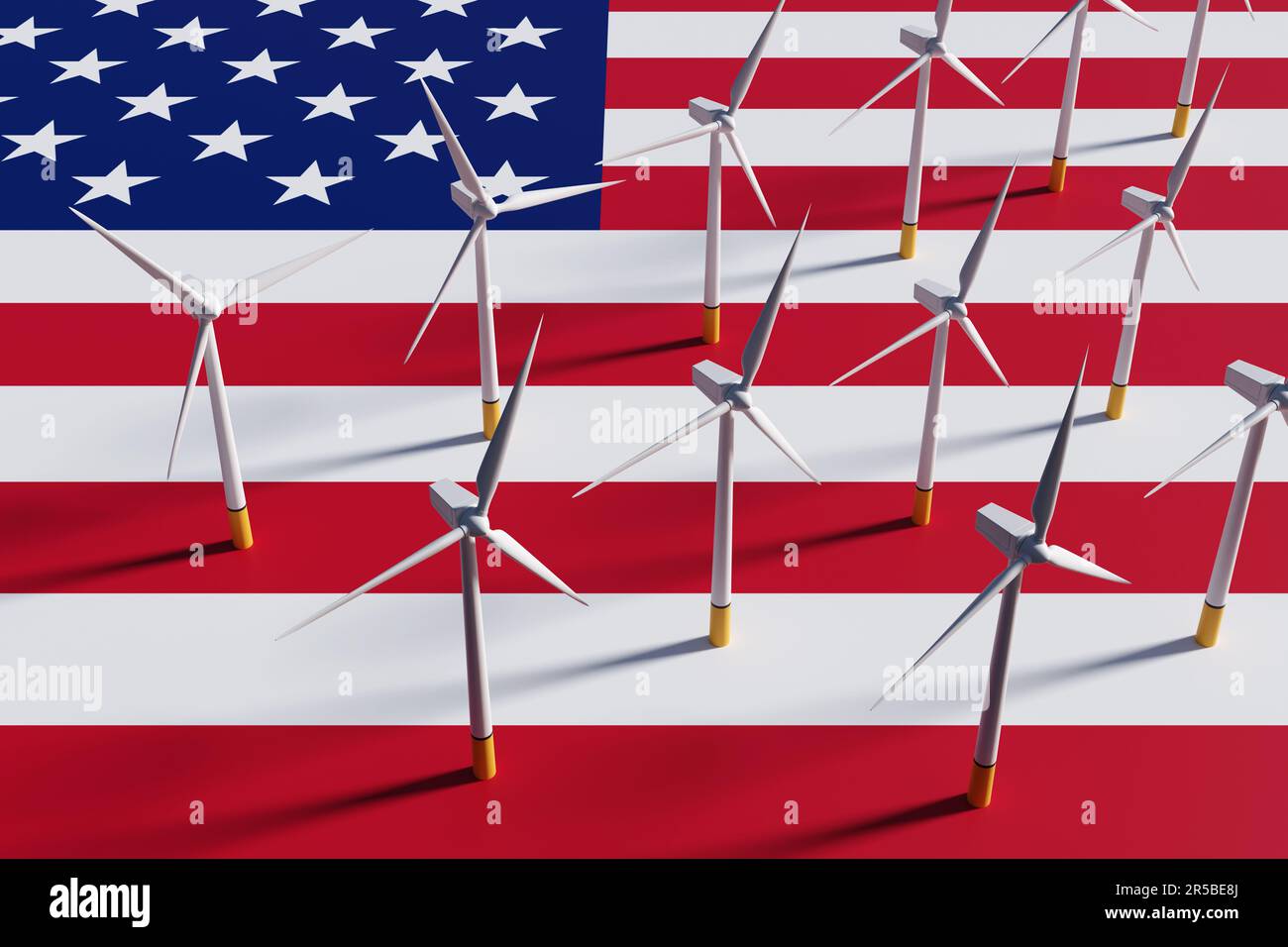 Usa offshore wind power turbine hi-res stock photography and images - Alamy