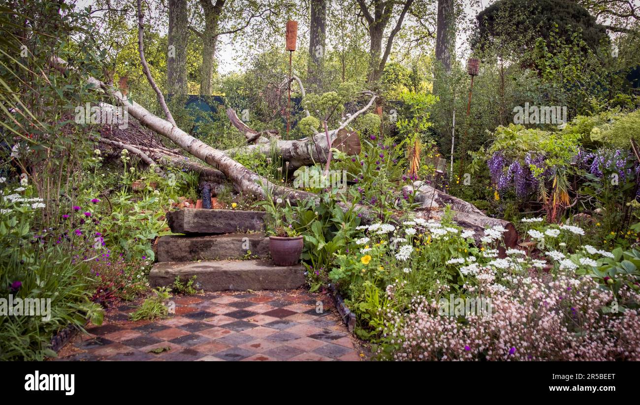 The Centrepoint Garden designed by Cleve West at the Chelsea Flower ...