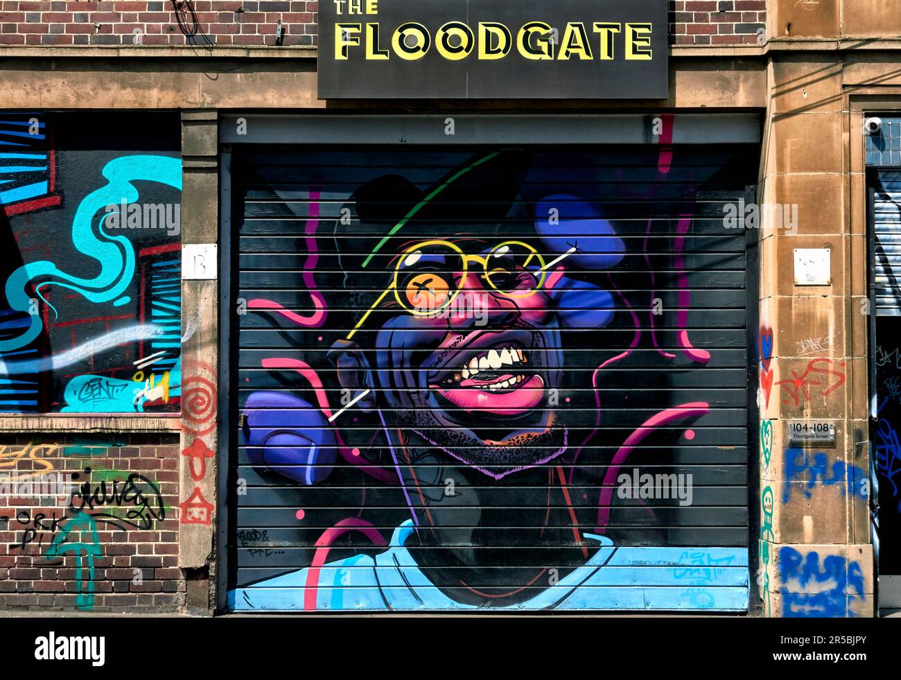 Graffiti street art, Digbeth Birmingham, England UK Stock Photo - Alamy