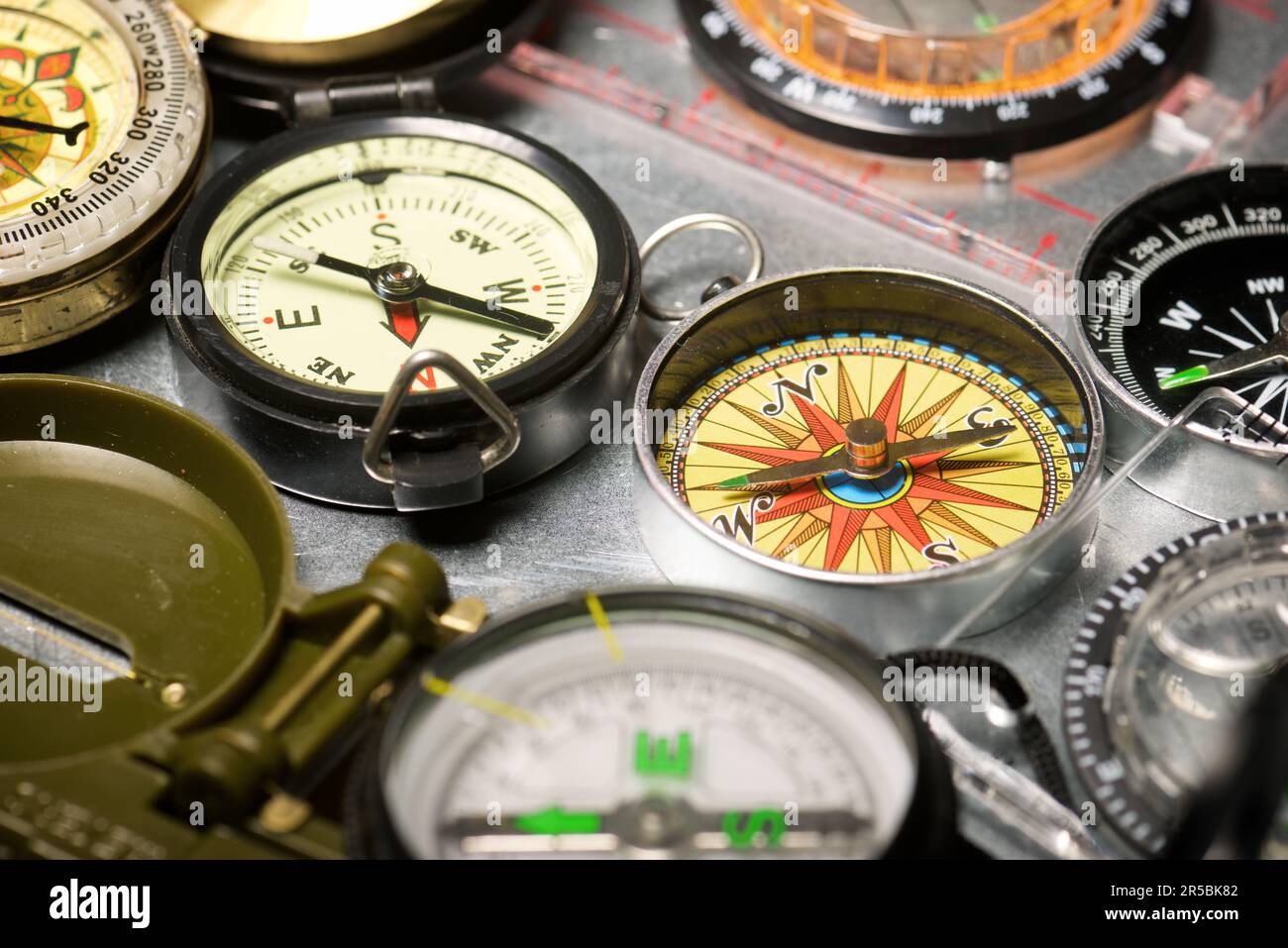 Compasses magnetic field hi-res stock photography and images - Alamy
