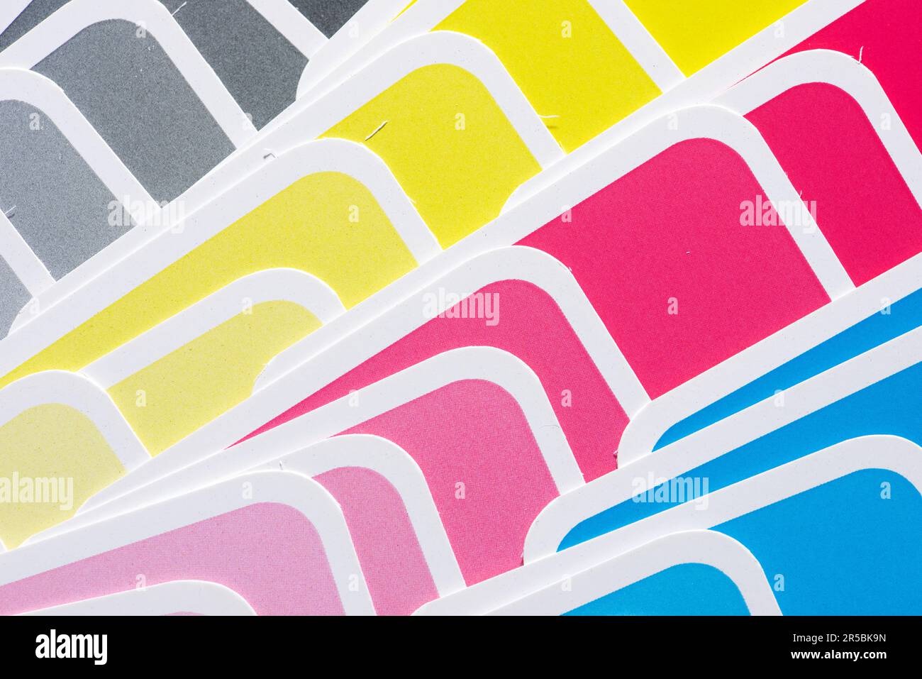 Color swatch to choose the right color for painting Stock Photo - Alamy