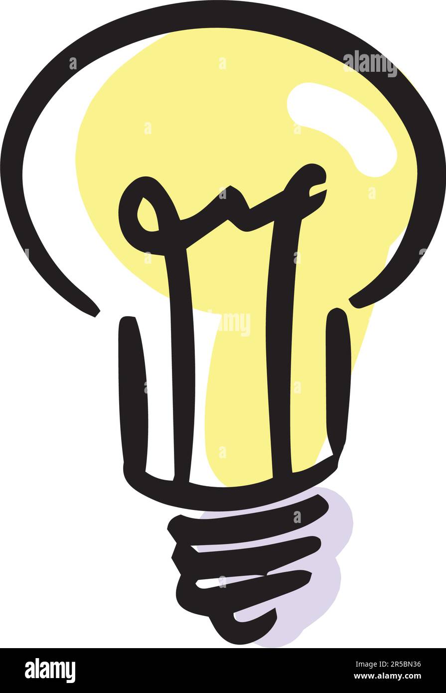 Bright idea concept hand Cut Out Stock Images & Pictures - Alamy