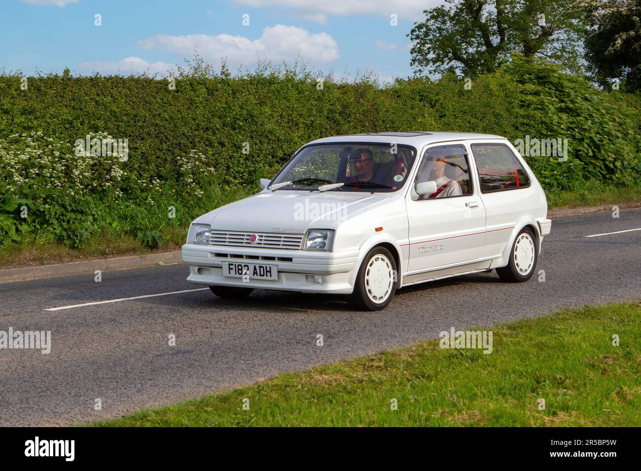 1988 MG Metro White Classic vintage car, Yesteryear motors en route to ...