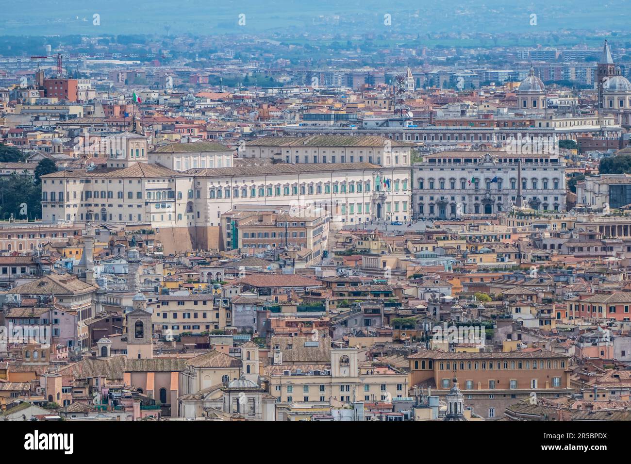 Quirinal hill view quirinal palace architecture hi-res stock ...