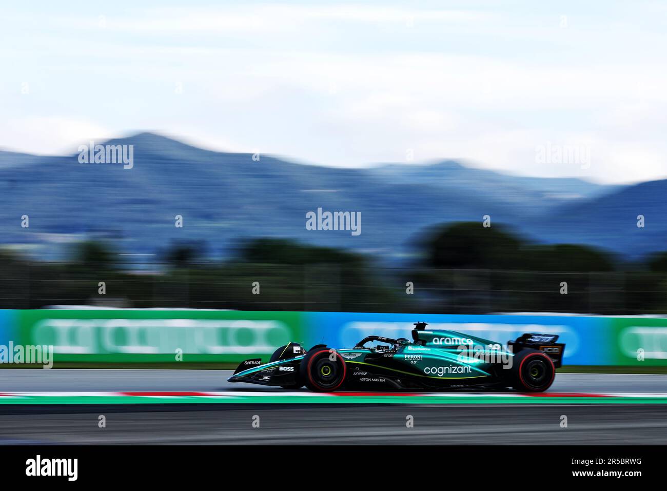 Barcelona, Spain. 02nd June, 2023. Lance Stroll (CDN) Aston Martin F1 ...