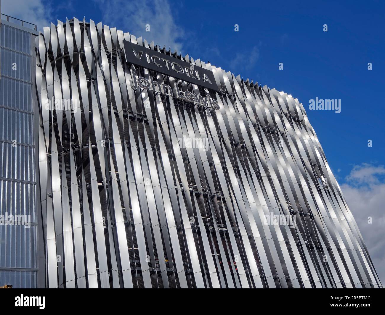 UK, West Yorkshire, Leeds, Victoria Multi-storey Car Park Stock Photo ...