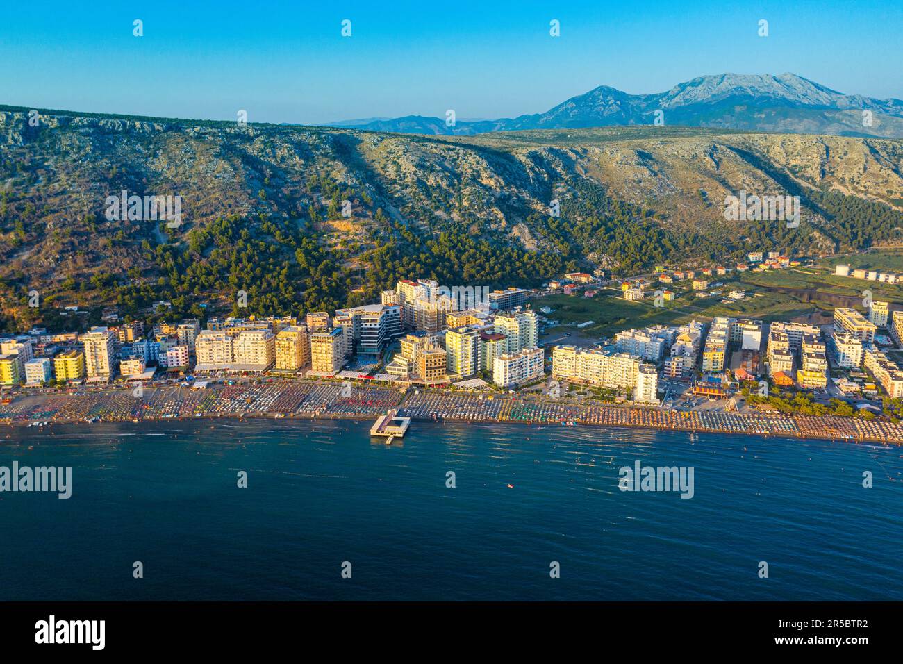 Shengjini Beach Albania Stock Photo - Alamy