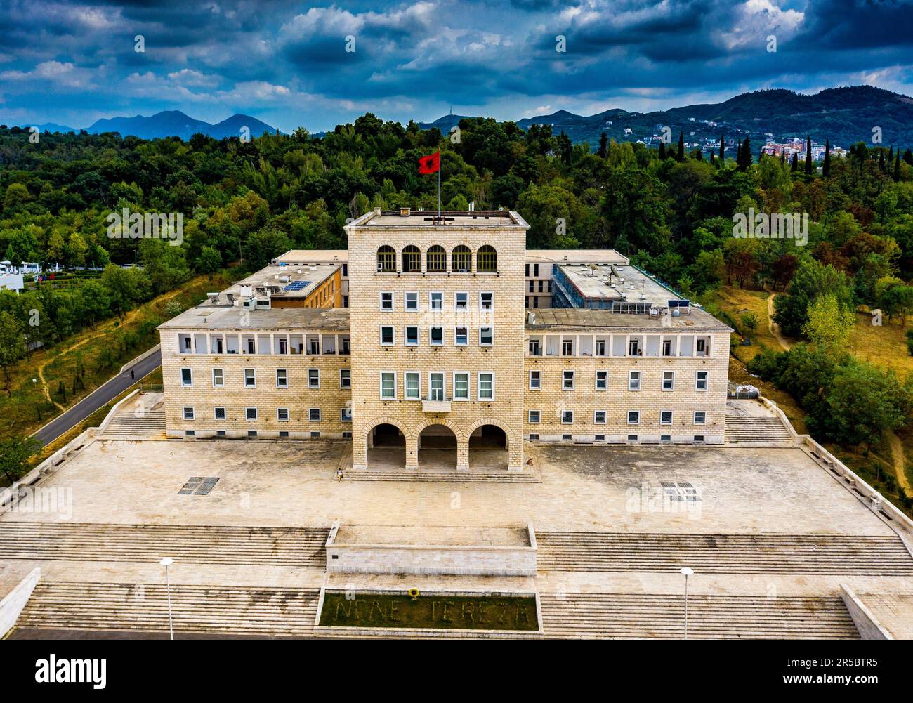 Downtown tirana skyscraper hi-res stock photography and images - Alamy