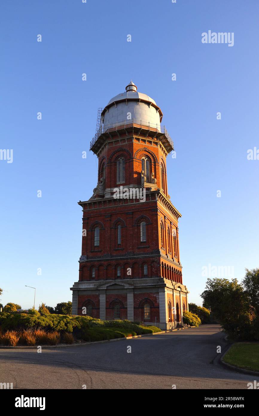 A picturesque view of the iconic Invercargill Water Tower in New ...