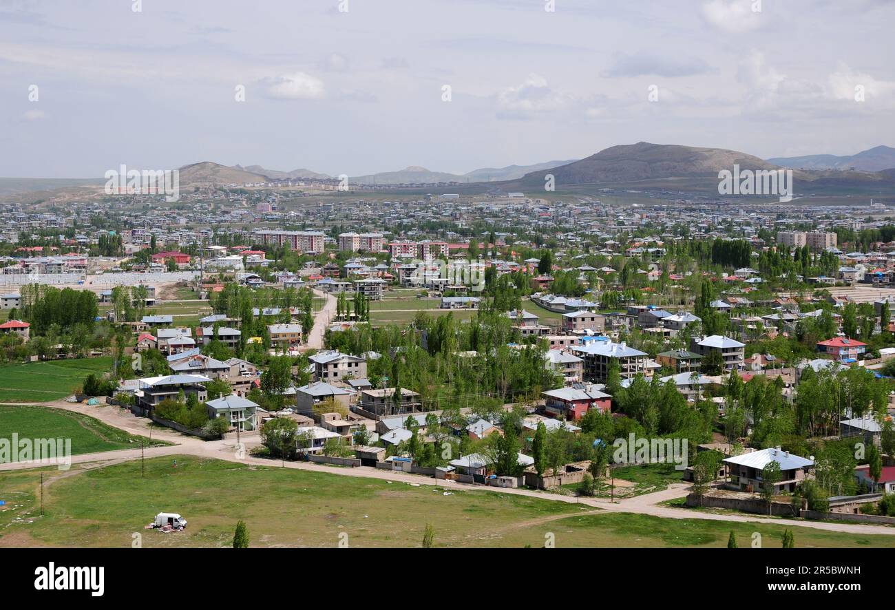 Van Castle, located in the city of Van, Turkey, was built during the ...