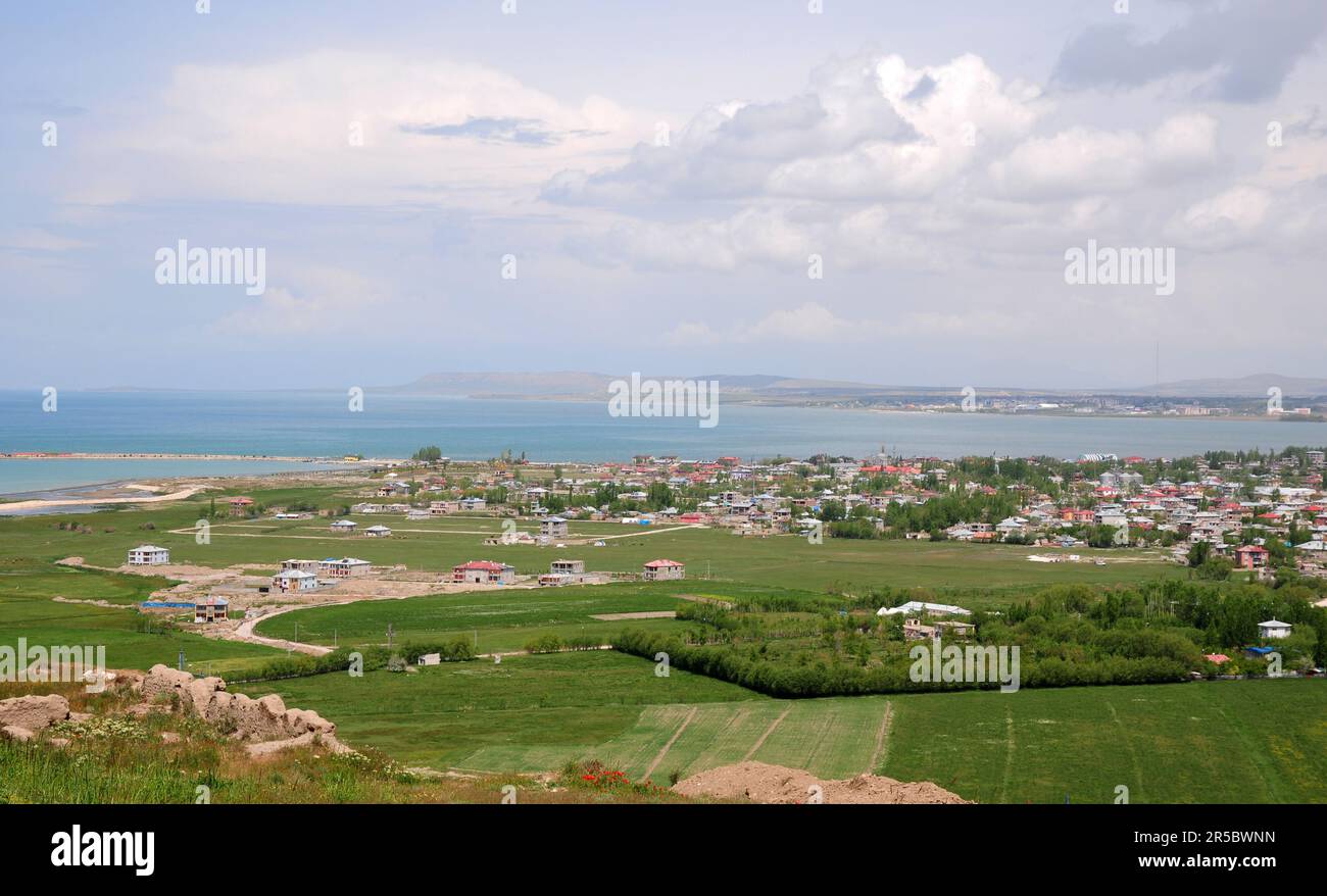 Van Castle, located in the city of Van, Turkey, was built during the ...