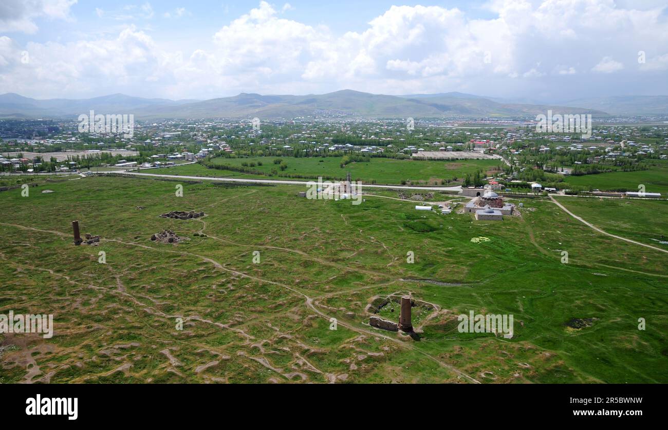 Van Castle, located in the city of Van, Turkey, was built during the ...
