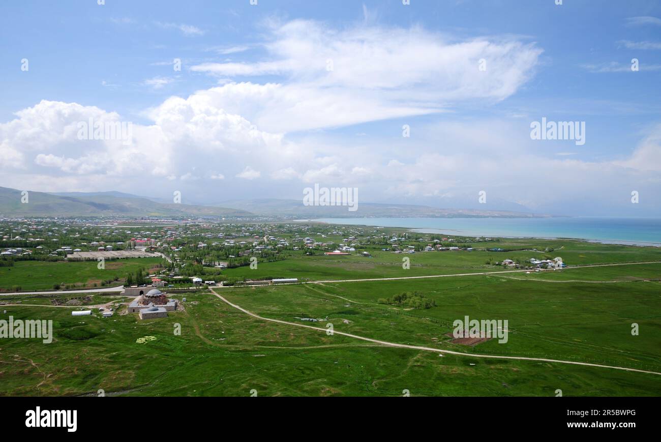 Van Castle, located in the city of Van, Turkey, was built during the ...