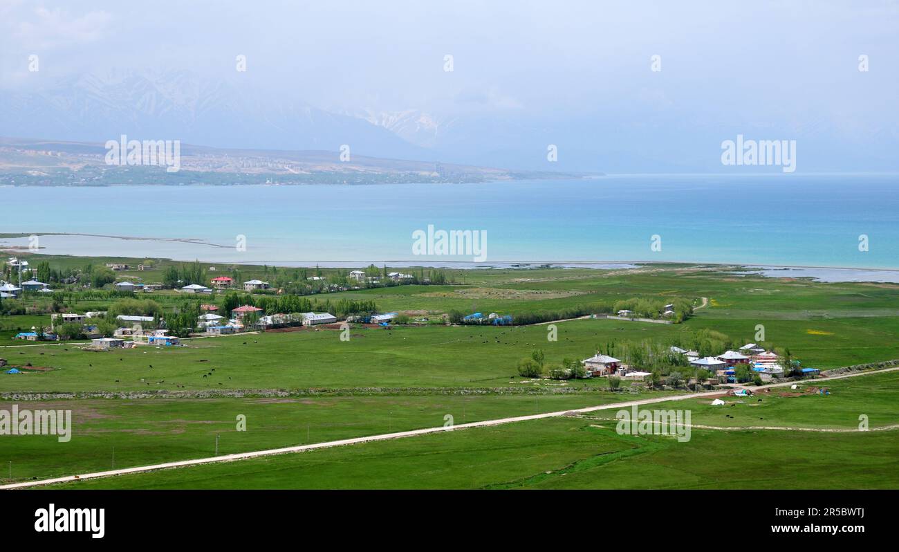 Van Castle, located in the city of Van, Turkey, was built during the ...