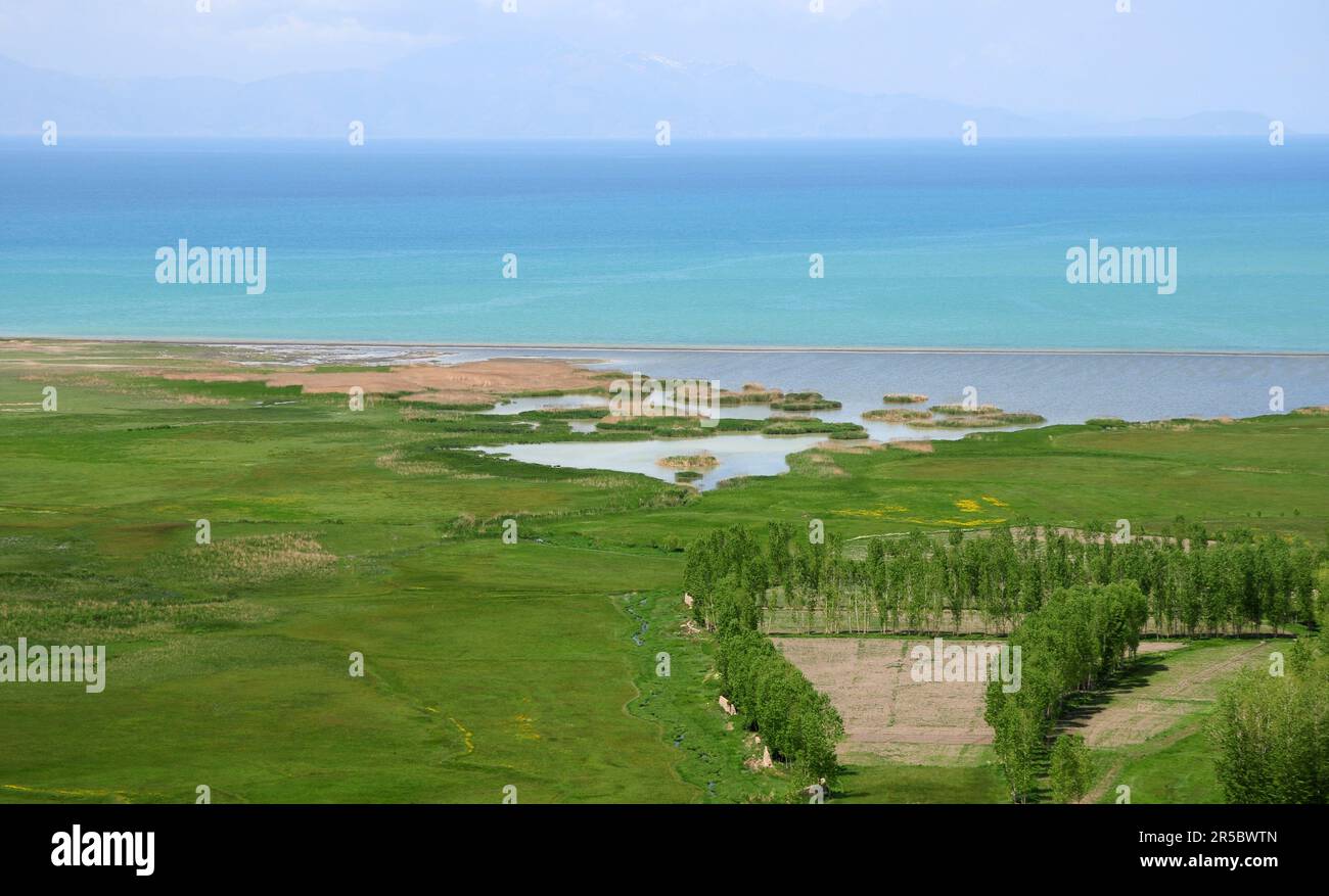 Van Castle, located in the city of Van, Turkey, was built during the ...