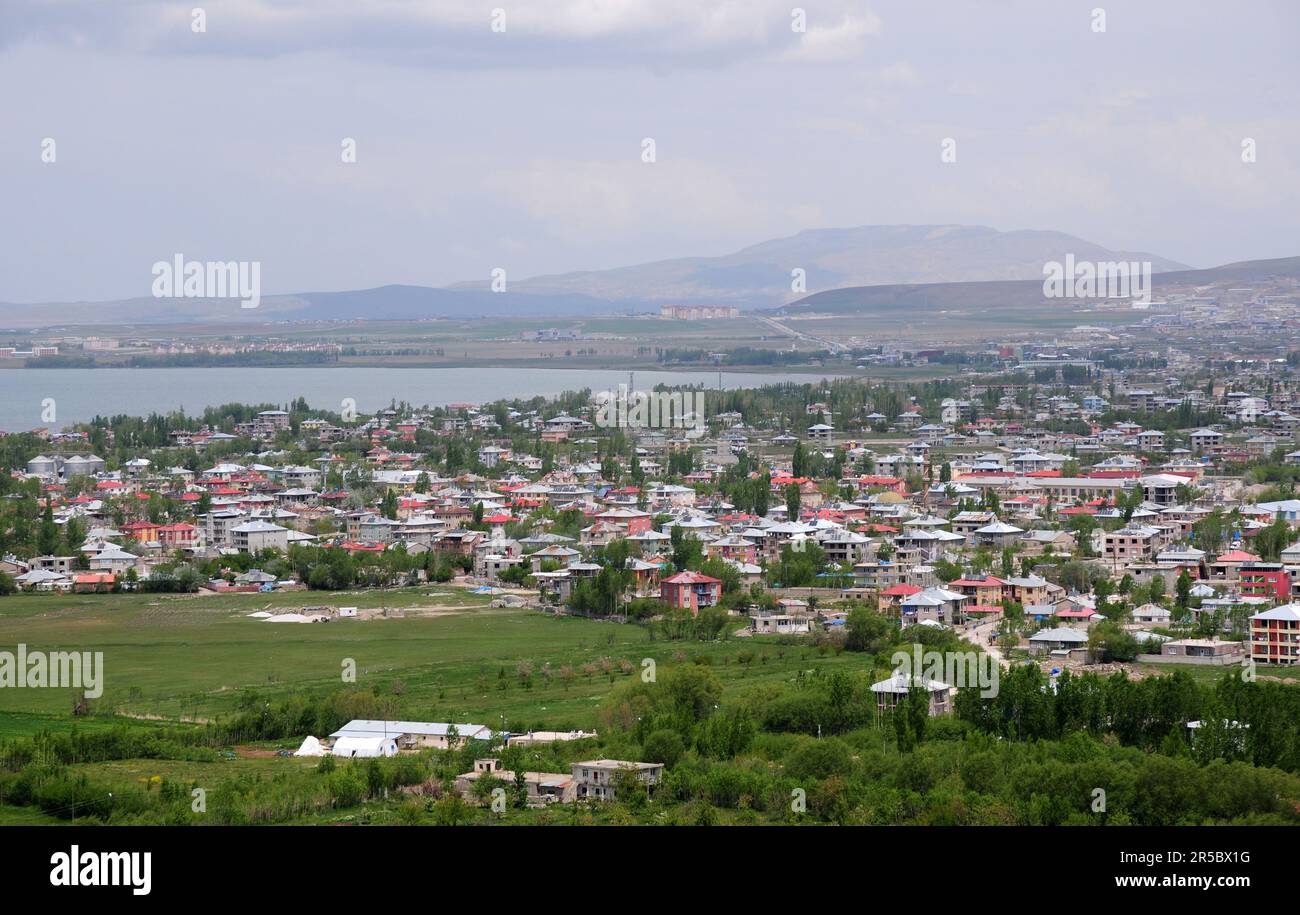 Van Castle, located in the city of Van, Turkey, was built during the ...