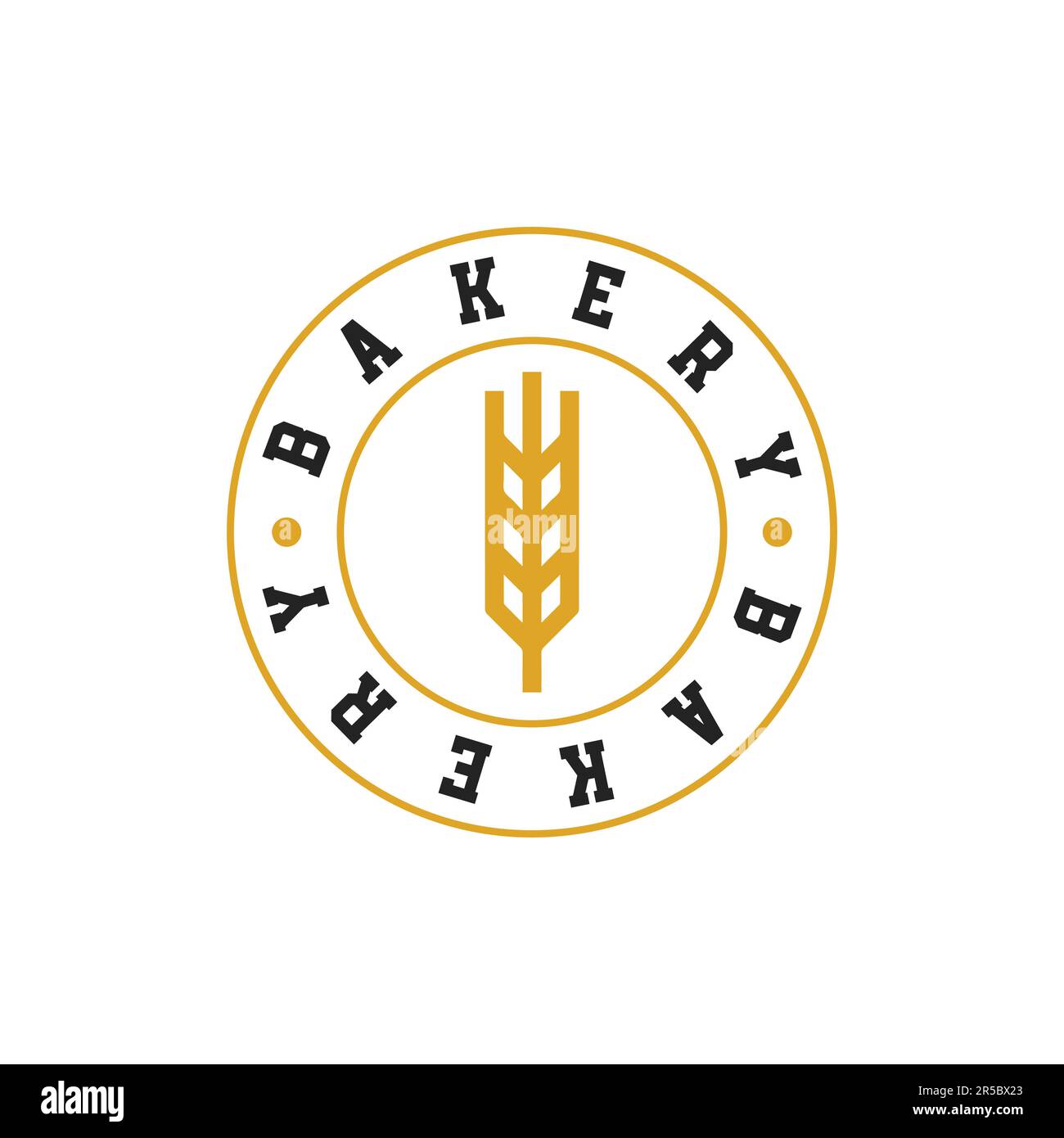 Hat chef bread wheat Stock Vector Images - Alamy