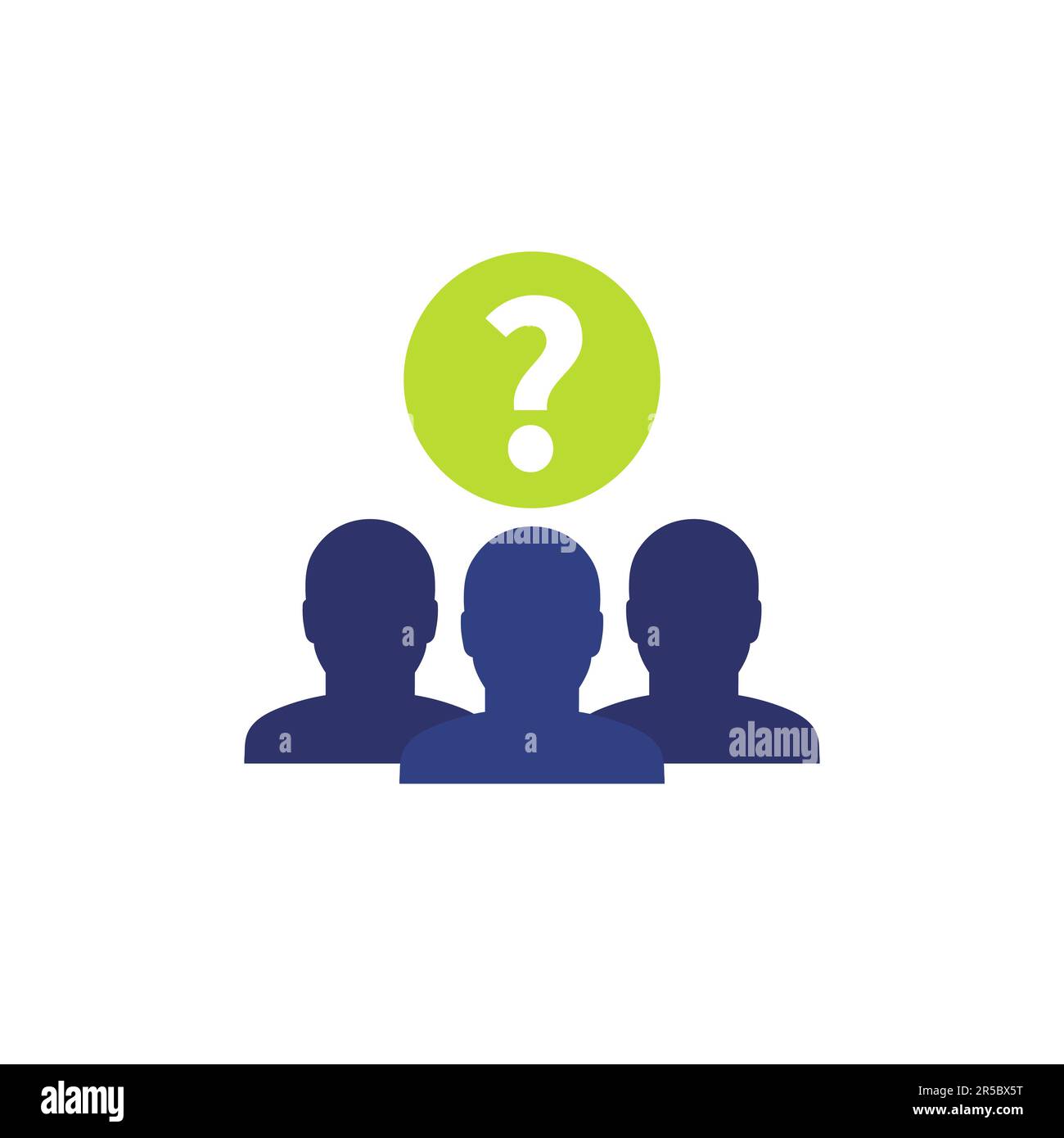 briefing, instruction for a team icon on white Stock Vector Image & Art ...