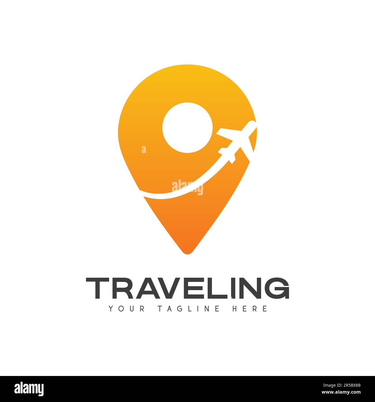 Modern Traveling Location Logo Design Destination Pick Location ...