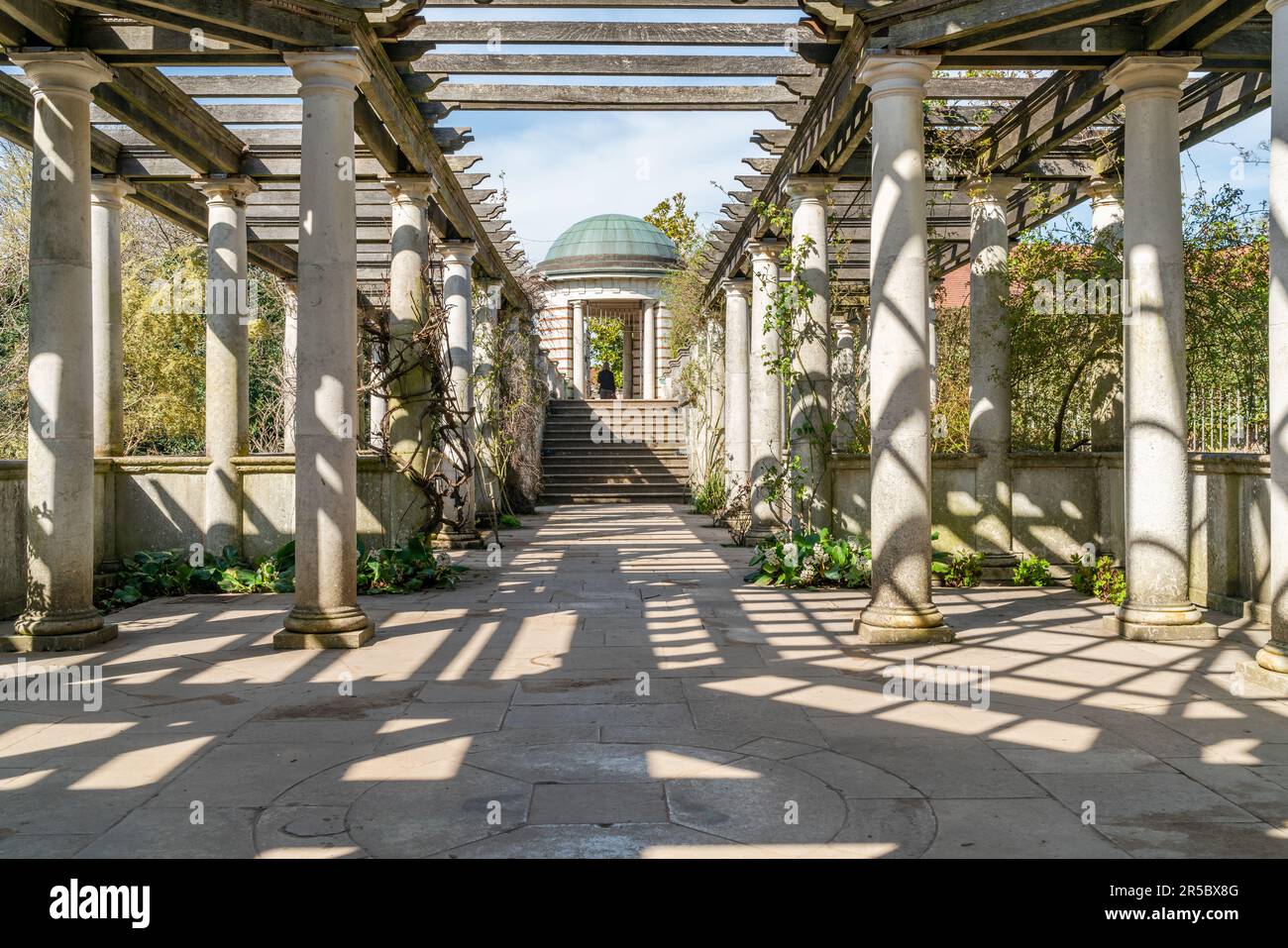 Old pergola hi-res stock photography and images - Alamy