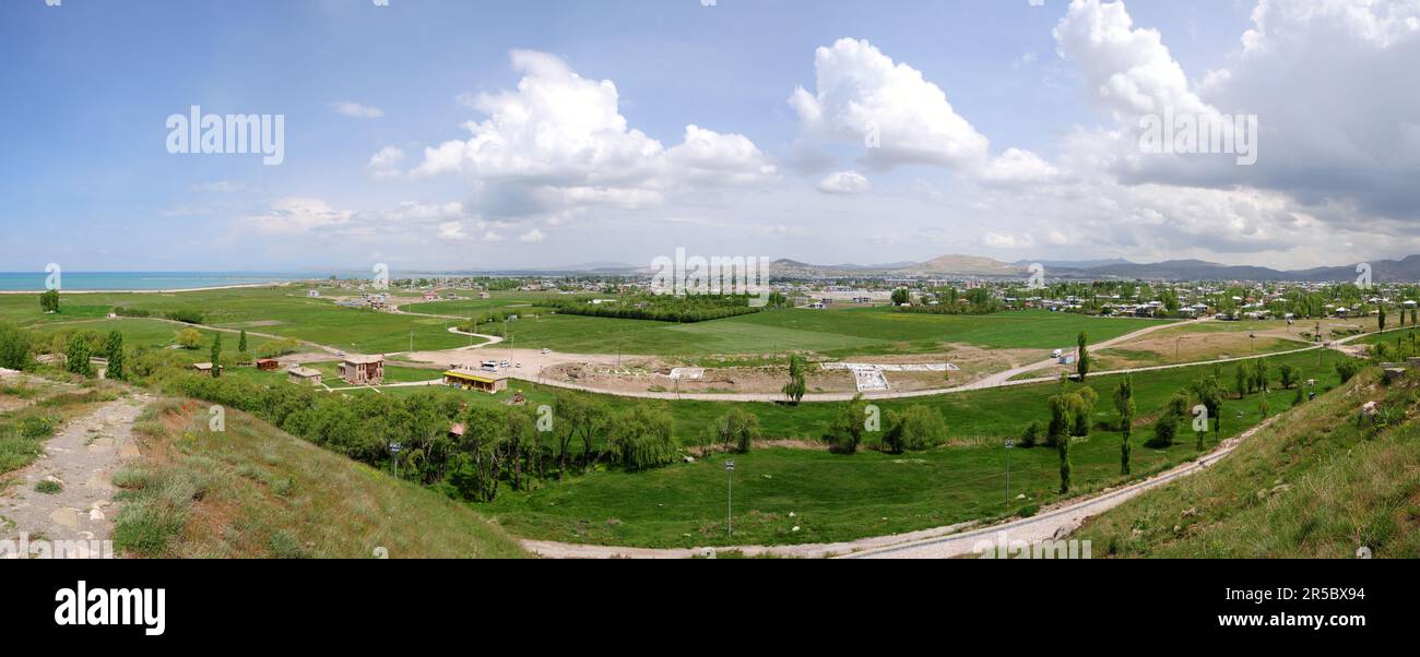 Van Castle, located in the city of Van, Turkey, was built during the ...