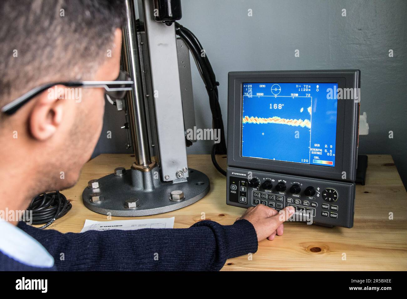 Furuno Sonar in Use at Al Hoceima's Maritime Fisheries Technology ...