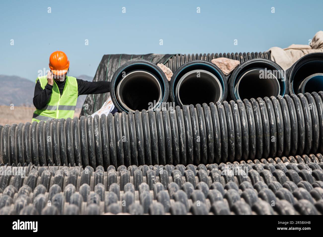 Water treatment supervision hi-res stock photography and images - Alamy