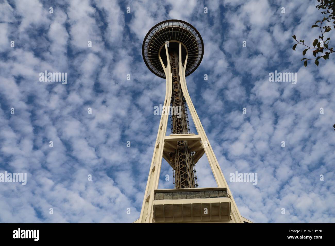 10-10-2021: Seattle, Washington: View of City of Seattle from Space ...
