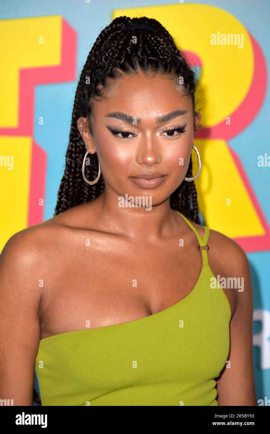 Jazlyn Martin bei der Premiere der Peacock Streamingserie 'Based on a ...