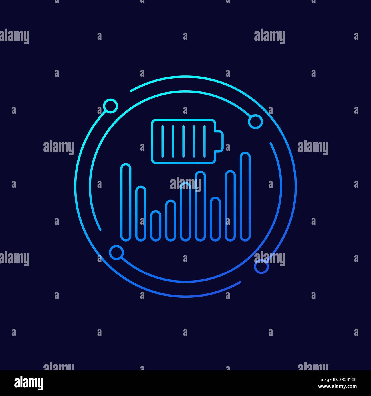 Ev battery management Stock Vector Images - Alamy