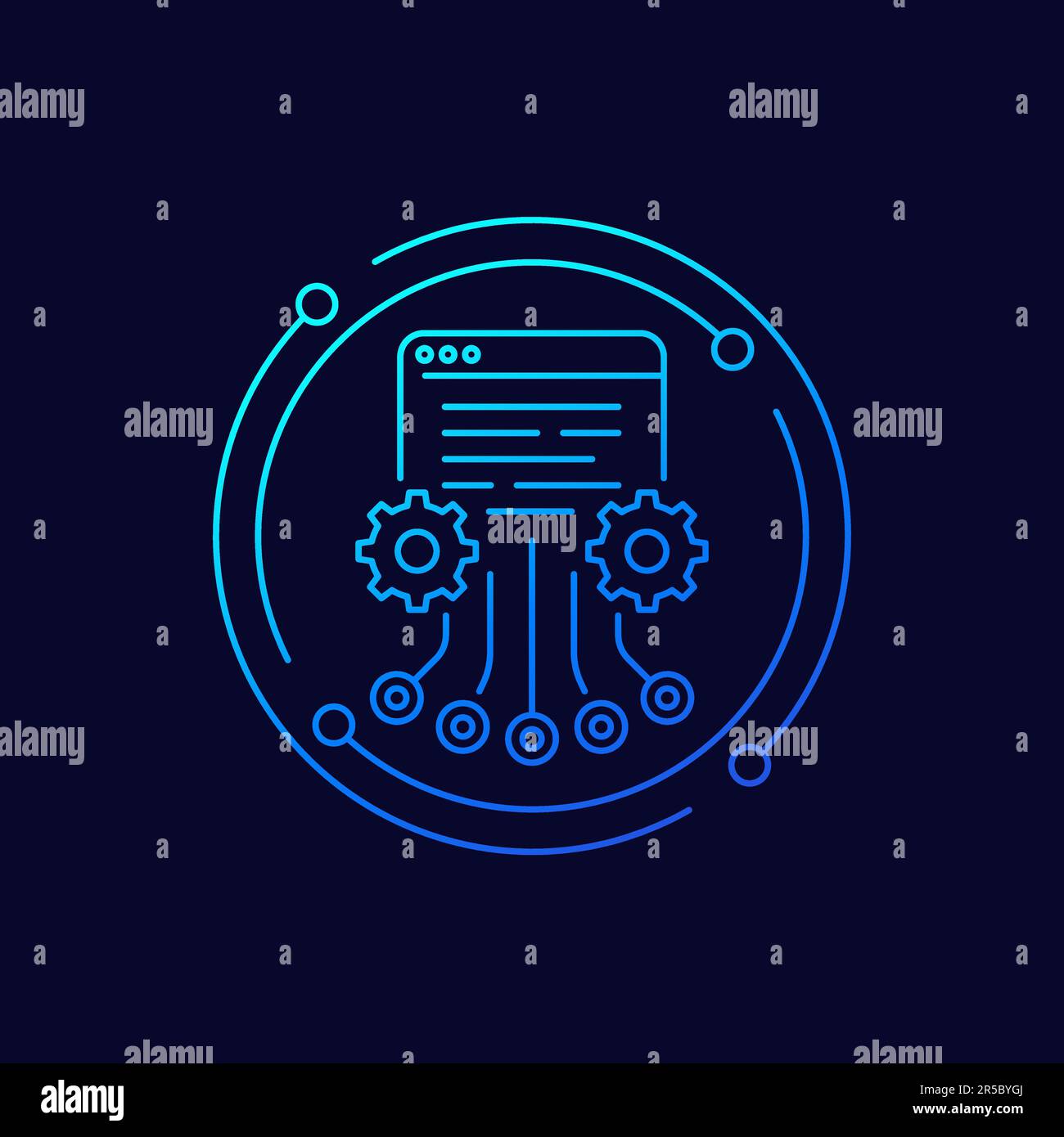 Peak Usage Stock Vector Images Alamy