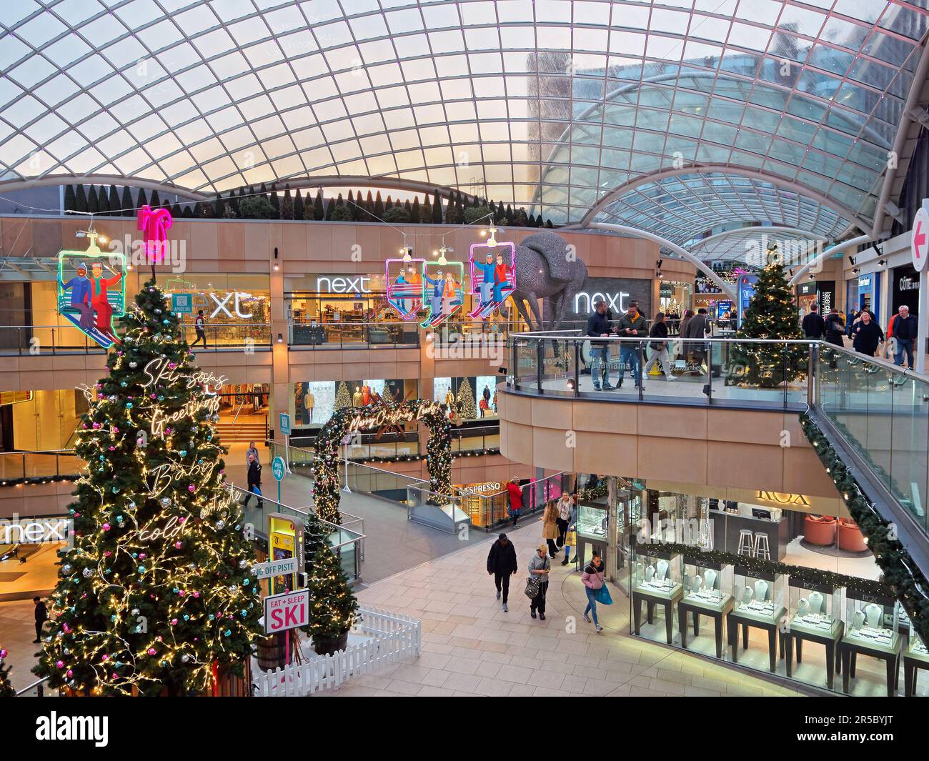 UK, West Yorkshire, Leeds, Trinity Leeds Shopping and Leisure Centre ...