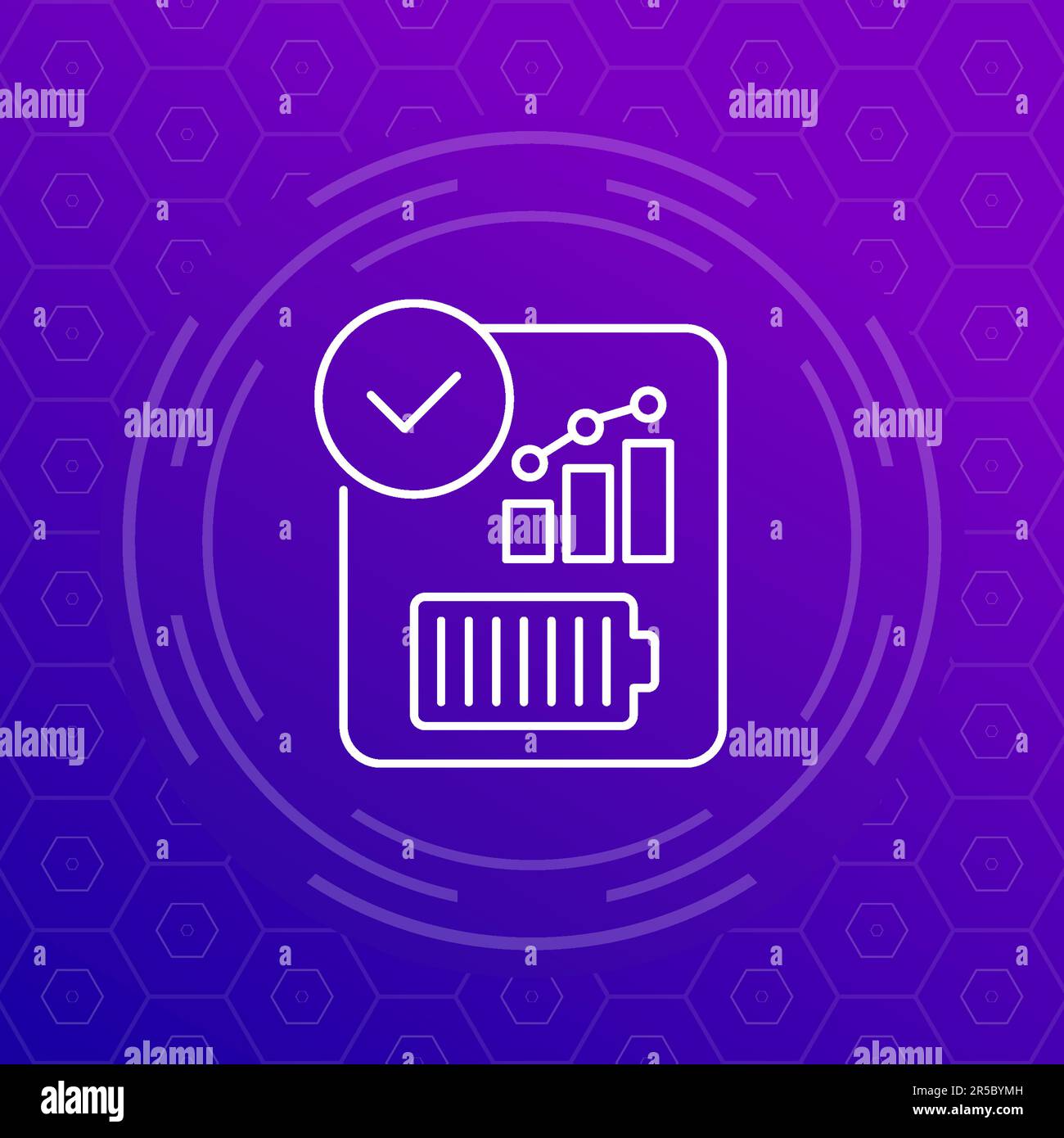 Ev battery management Stock Vector Images - Alamy