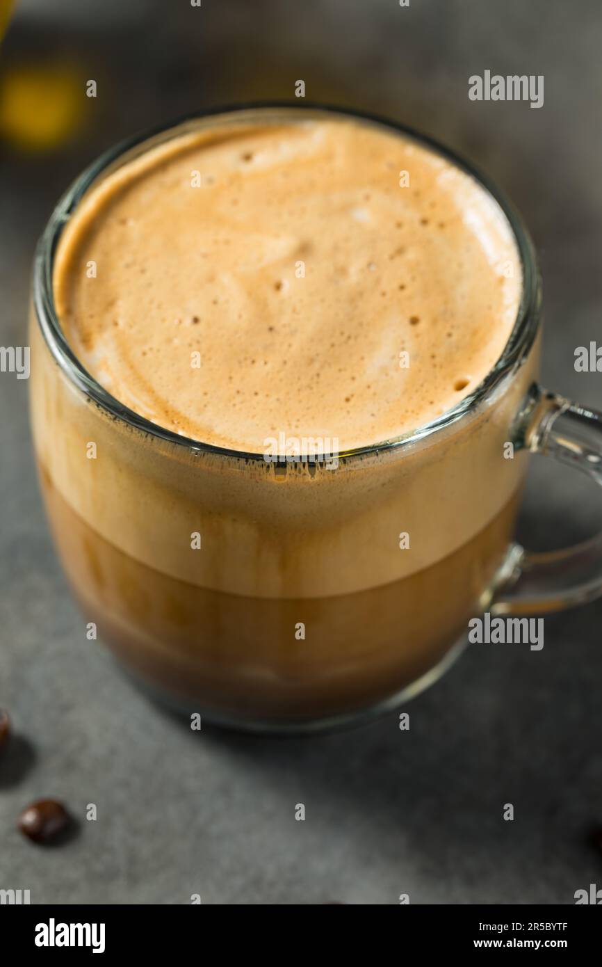 Oleato Olive Oil Coffee in a Mug Stock Photo - Alamy