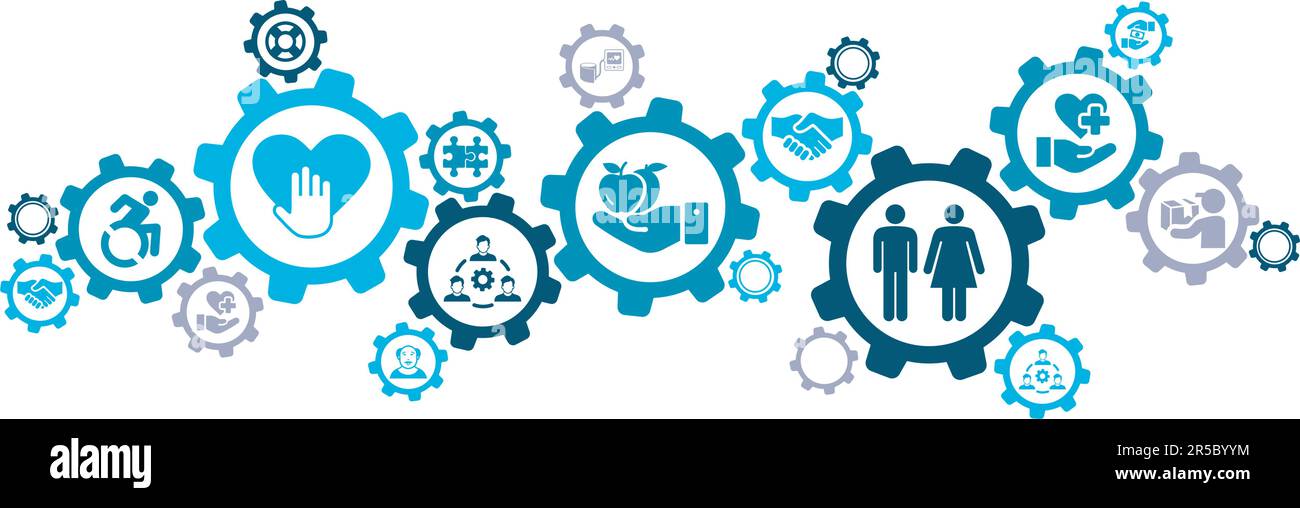 Community organisation welfare Stock Vector Images - Alamy