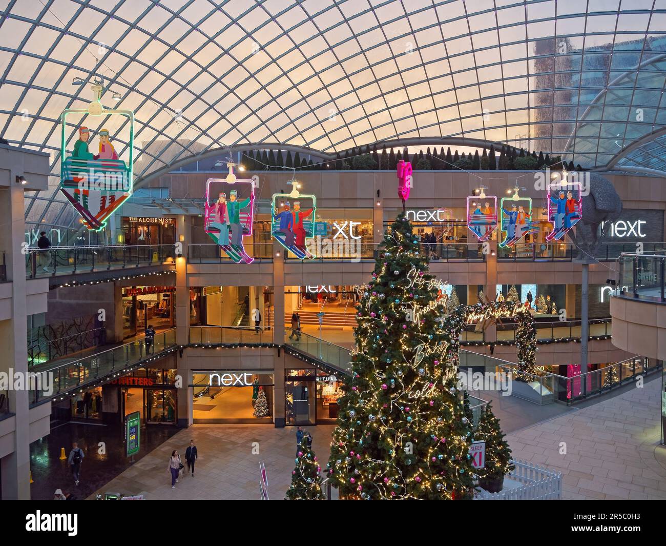 Trinity leeds at christmas hi-res stock photography and images - Alamy