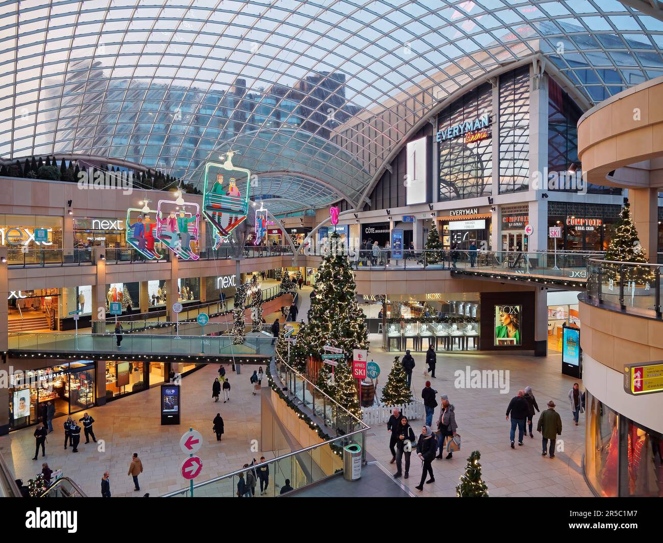 UK, West Yorkshire, Leeds, Trinity Leeds Shopping and Leisure Centre ...
