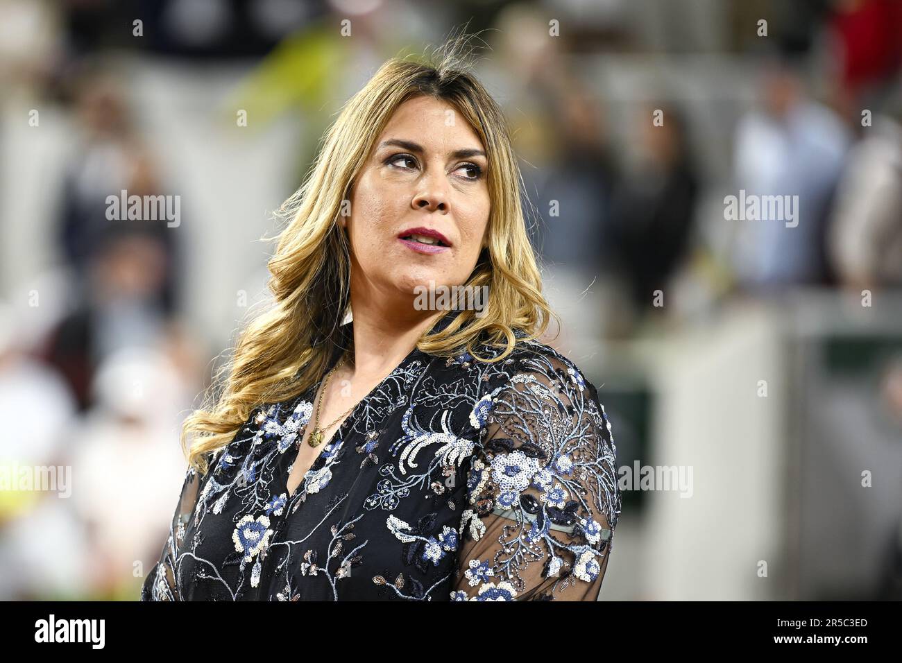 Marion Bartoli during the French Open, Grand Slam tennis tournament on ...