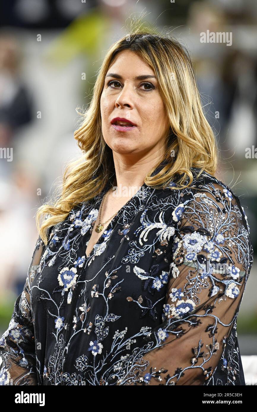 Marion Bartoli during the French Open, Grand Slam tennis tournament on ...