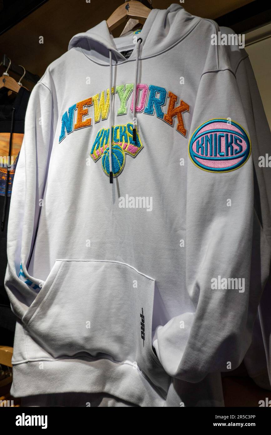 Branded Merchandise at the NBA Flagship Store on 545 Fifth Avenue, New York City, USA 2023 Stock ...