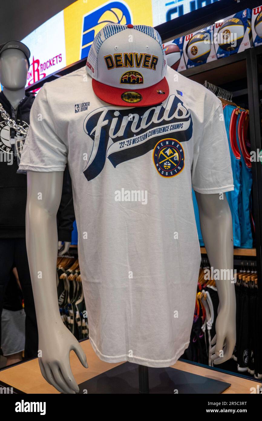 Branded Merchandise at the NBA Flagship Store on 545 Fifth Avenue, New ...