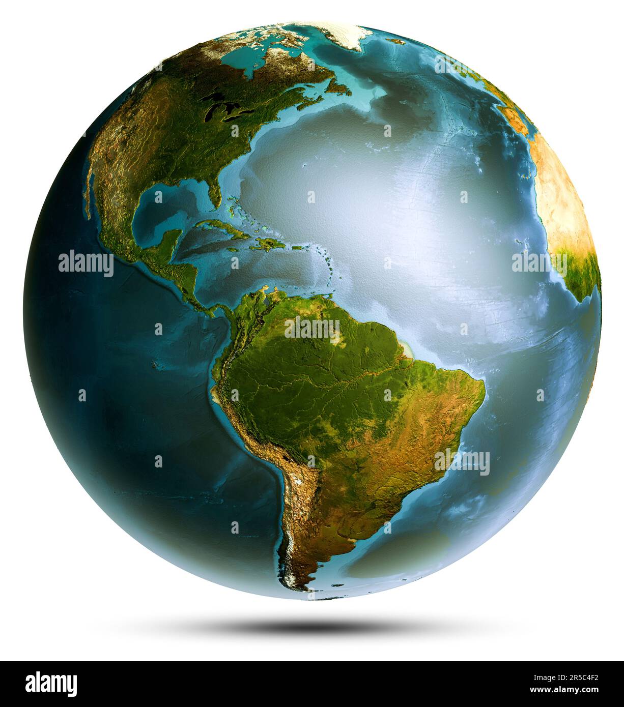Planet Earth globe world. Elements of this image furnished by NASA. 3d ...
